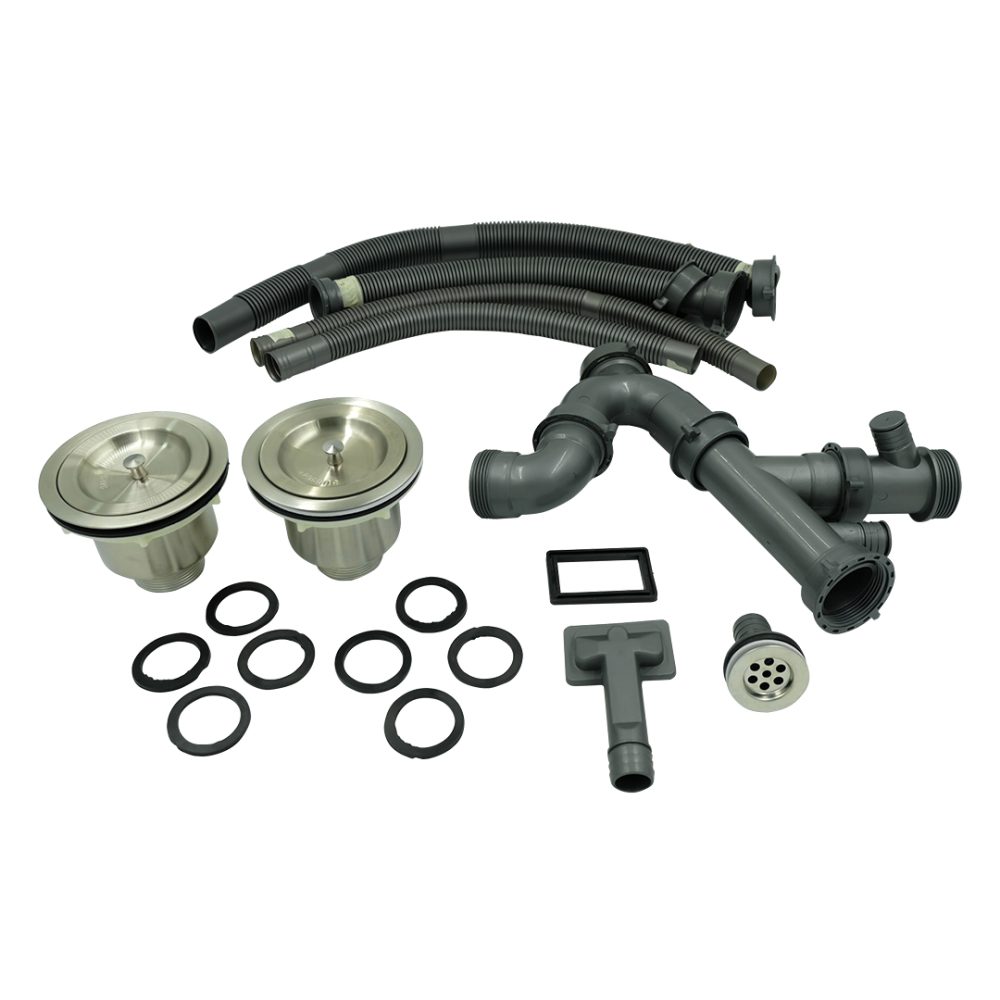 P-Trap (Double Bowl Sink) for KS001 | Tenbuild PH